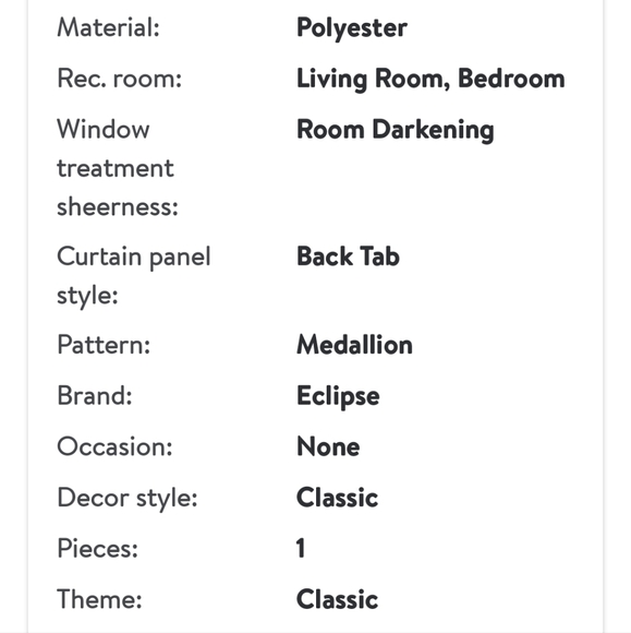 Eclipse | Accents | Eclipse Draftstopper Blue Medallion Print Room Darkening Rod Pocket Back Tab ...